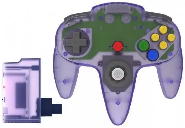 Nintendo 64 Draadloze Controller Atomic Purple | Teknogame